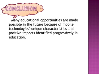 Ppt 1--a model of communication technology education | PPTX | Smartphones | Consumer Electronics