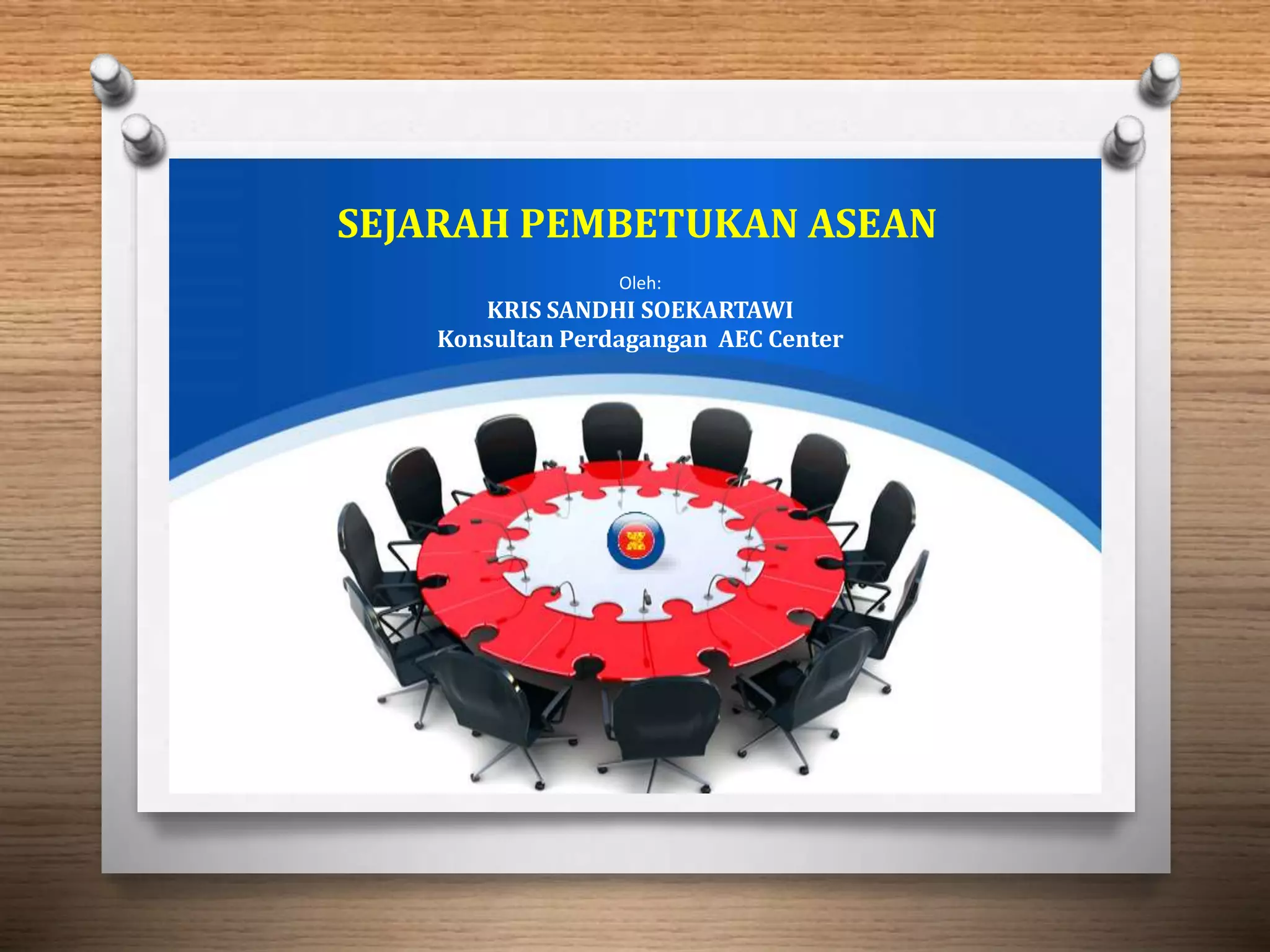 Sejarah Pembentukan ASEAN | PPTX