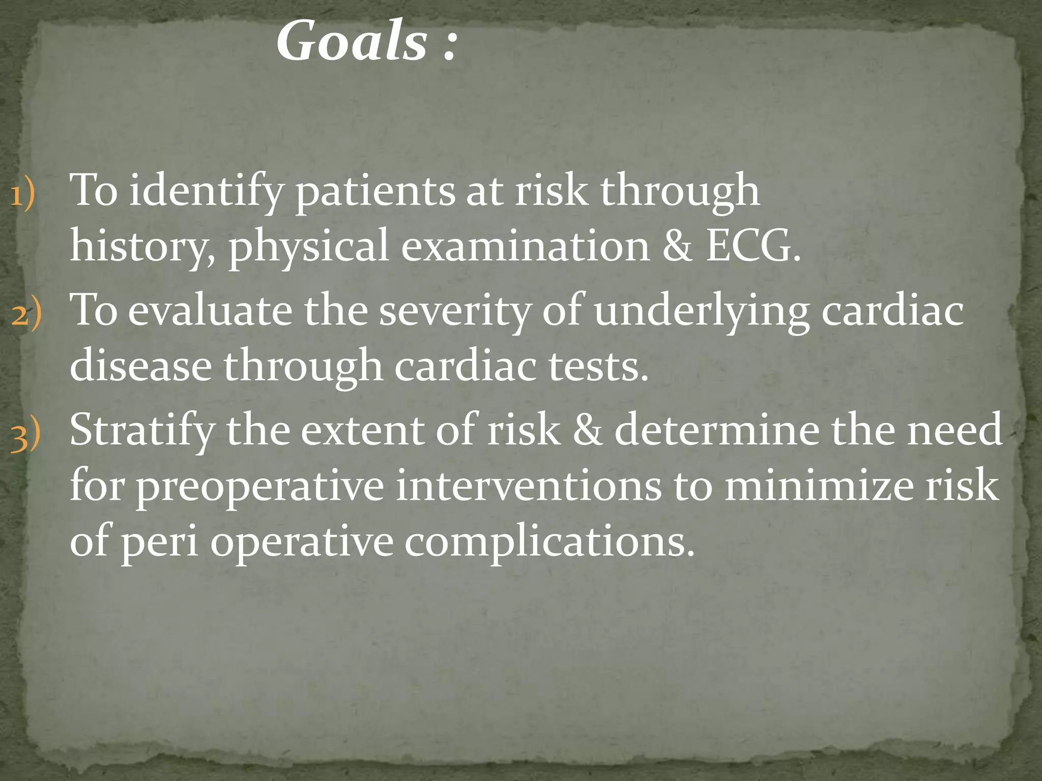 Cardiac Evaluation Ppt! | PPTX