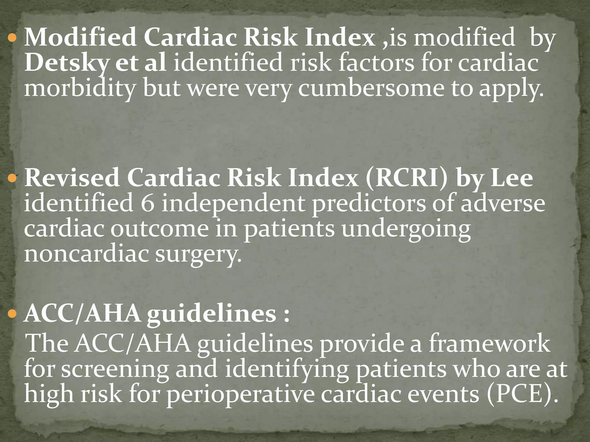Cardiac Evaluation Ppt! | PPTX