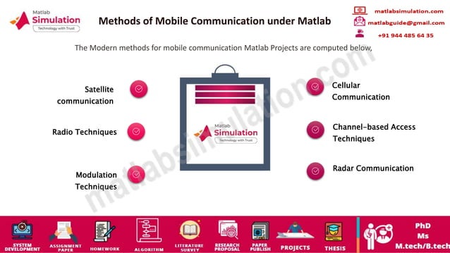 Mobile Communication Matlab Projects Research Ideas | PPTX | Technology ...