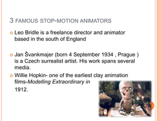 Stop-motion Animation | PPT