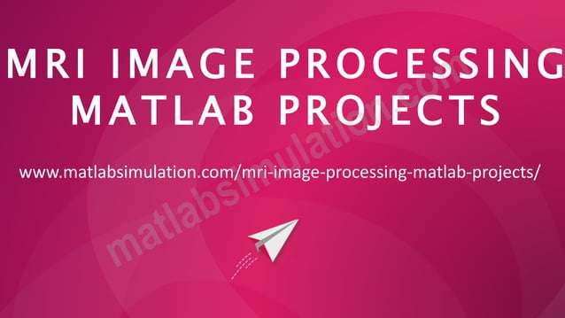 MRI Image Processing Matlab Projects Research Assistance | PPT