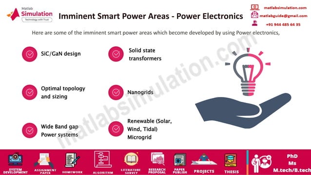 Power Electronics Simulink Projects Research Assistance | PPT