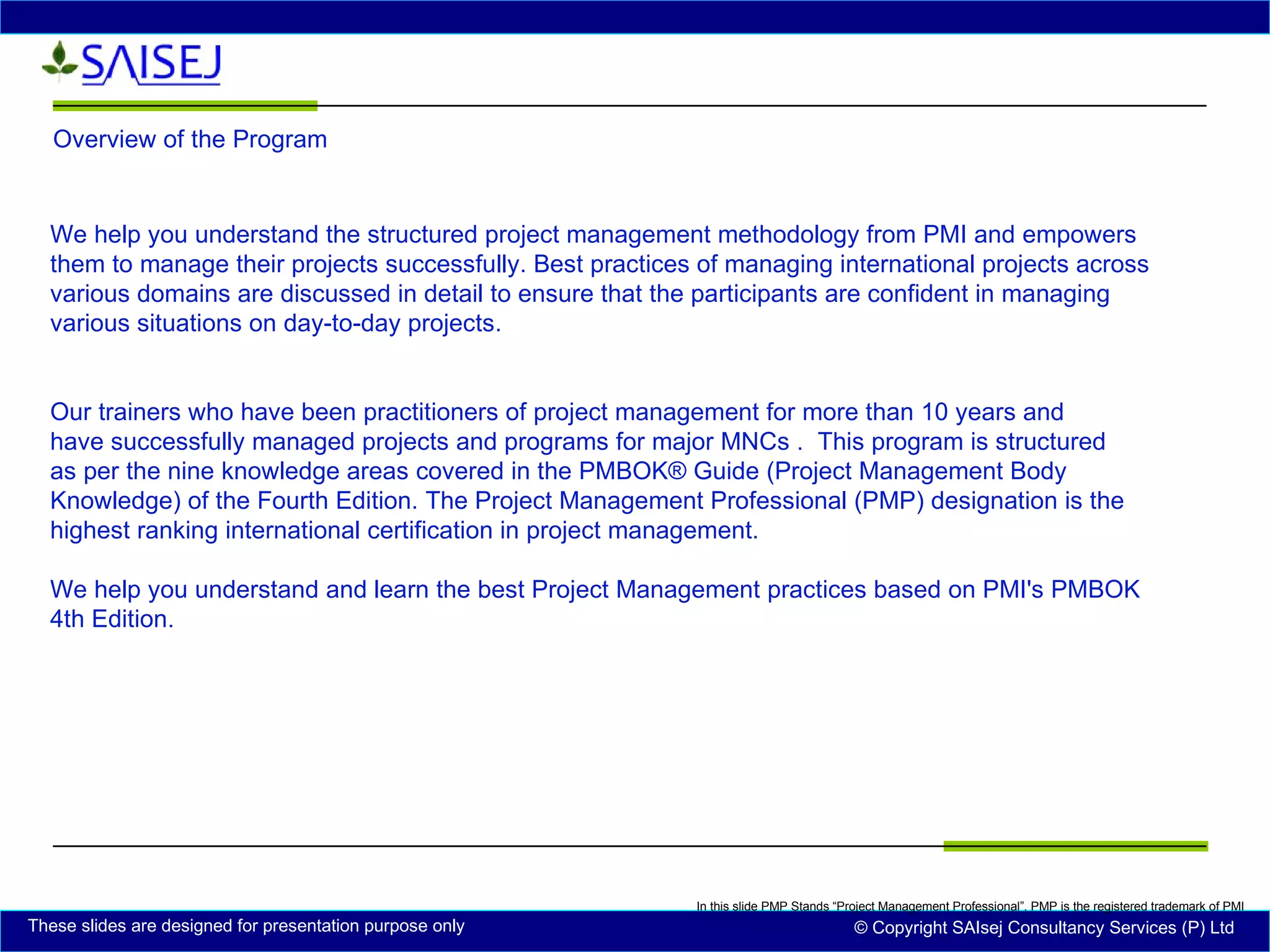 Project Management PPT | PPT