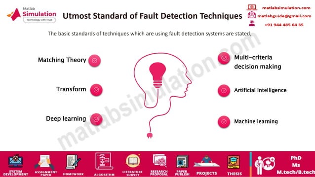Power Fault Detection System Projects Research Guidance Ppt