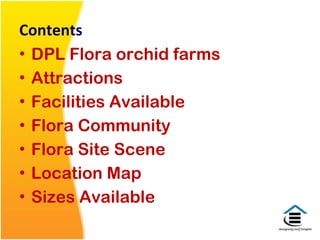 Flora Farms Noida | PPT | Landscaping | Home & Garden