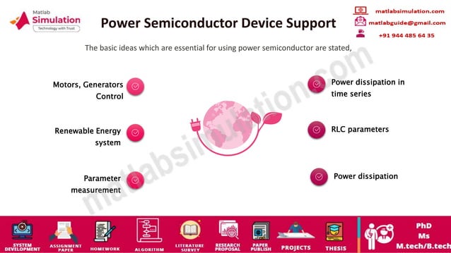Power Semiconductor Device Simulation Research Projects Ppt