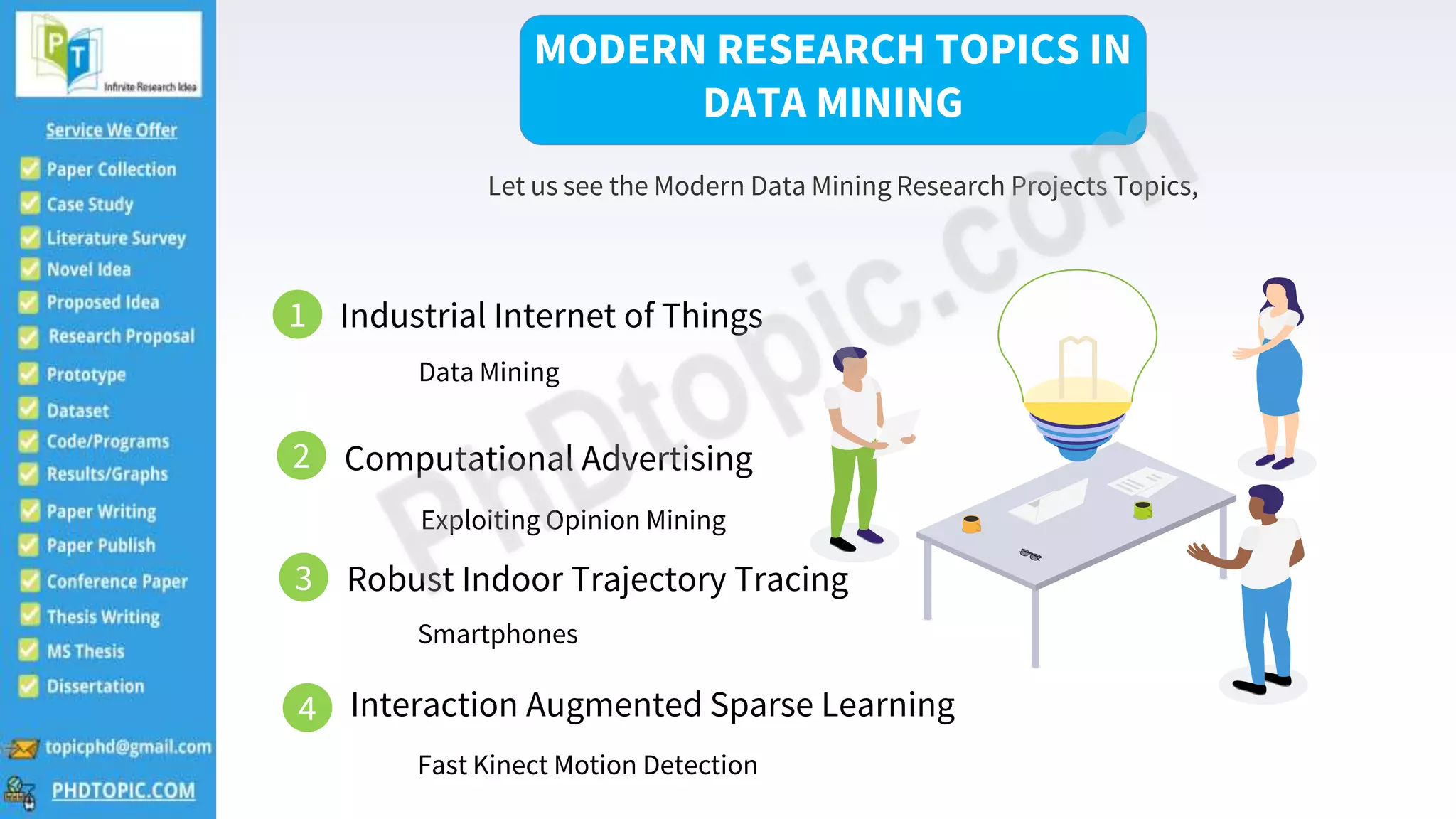 Data Mining Research Projects Tutorials | PPTX | Internet | Computing