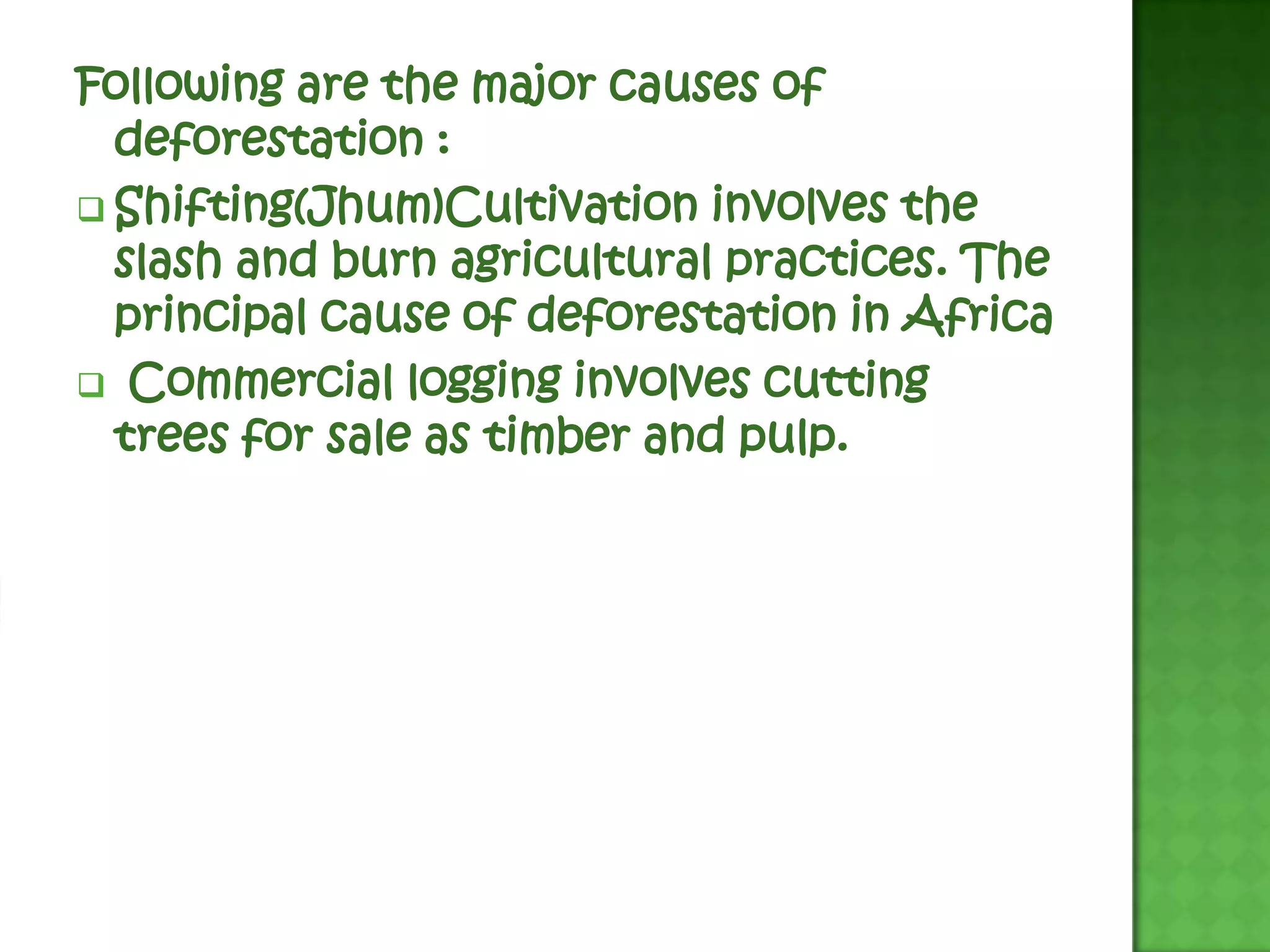 Forests : Our lifeline | PPTX