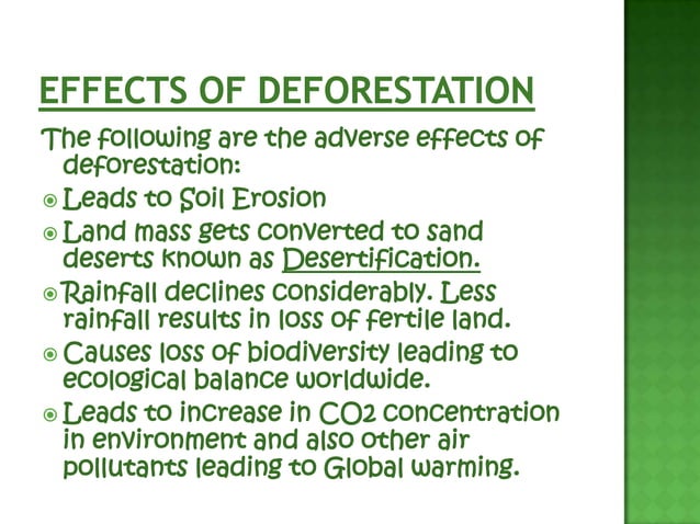 Forests : Our lifeline | PPTX | Environment | Science