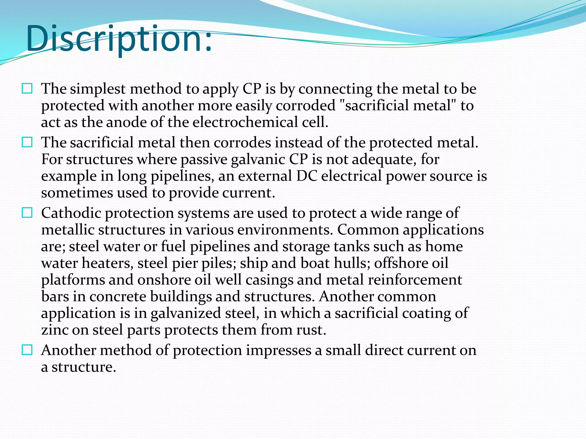 cathodic protection | PPTX