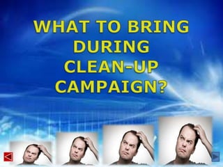 Clean-up Campaign | PPTX