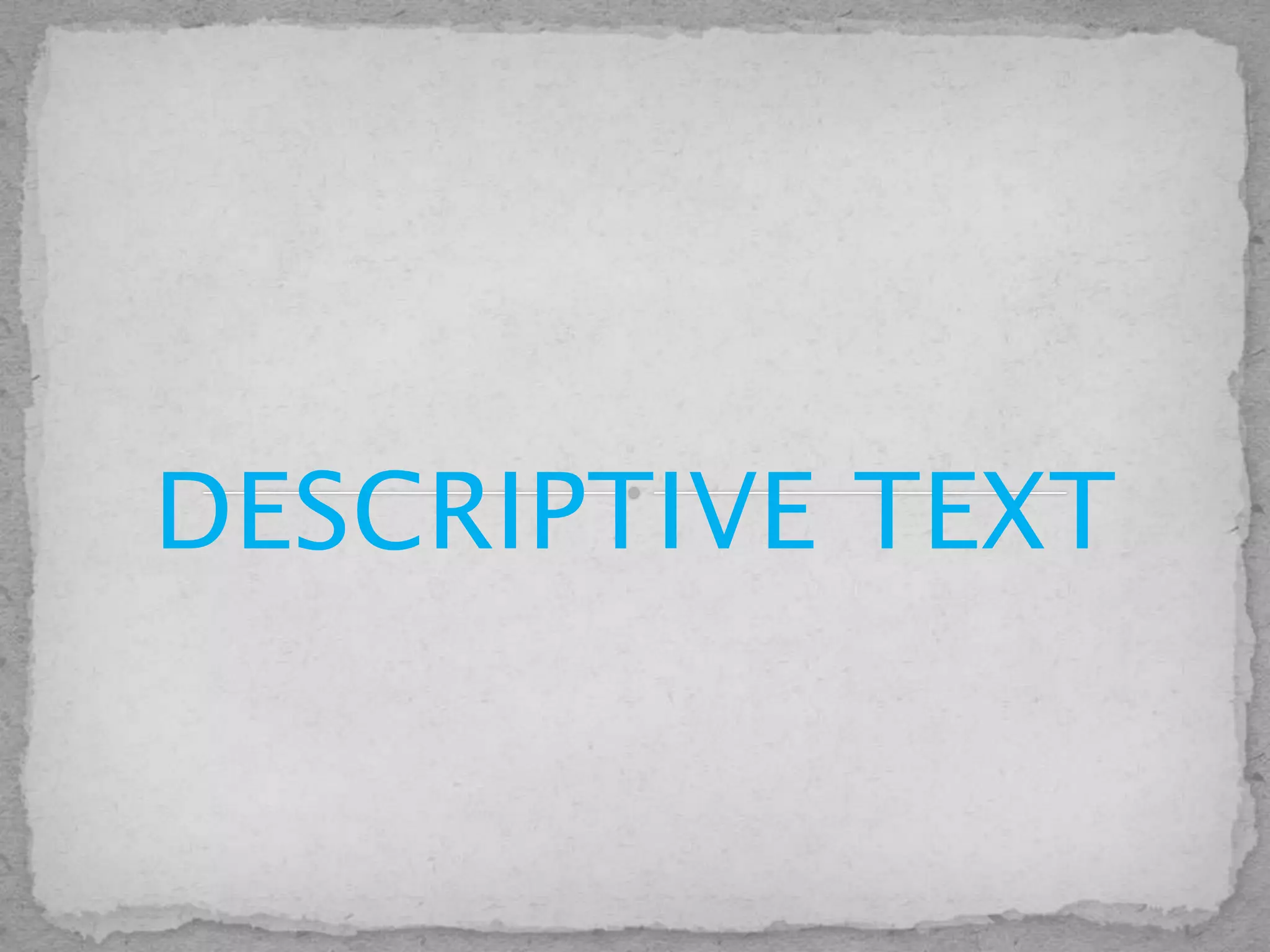 Ppt Descriptive | PPTX