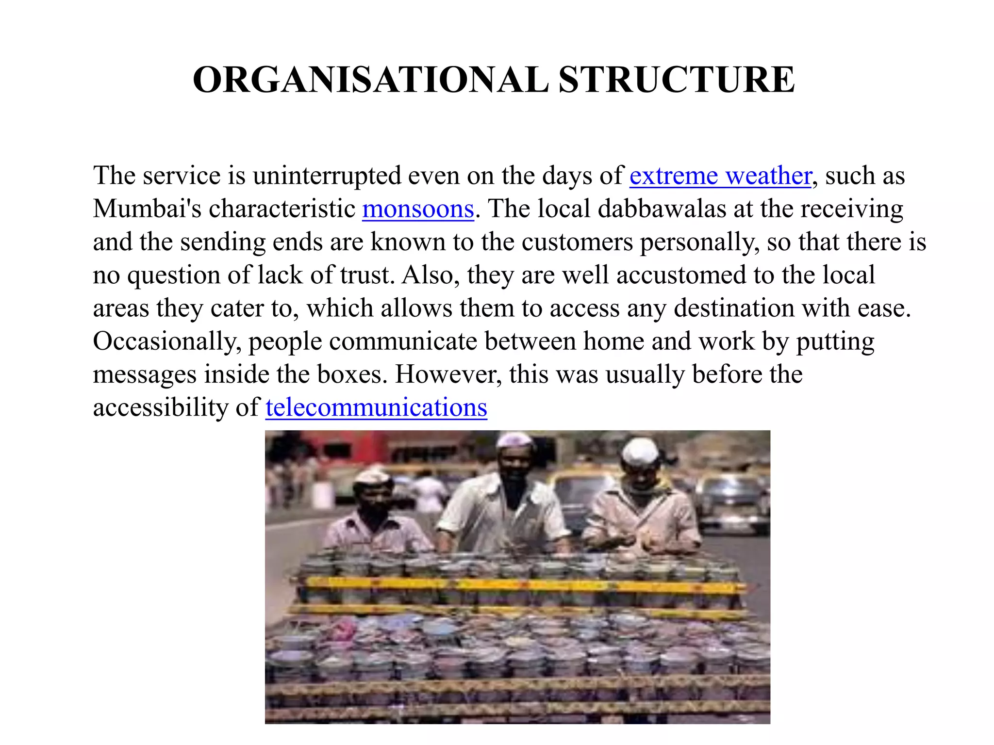 Case Study of Mumbai Dabbawala system-On time delivery Every Time | PPTX