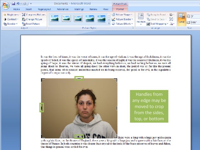 Inserting a picture into a word doc. | PPT | Computing | Technology ...