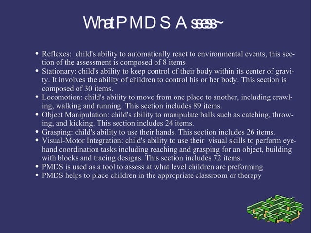 PMDS | PPT