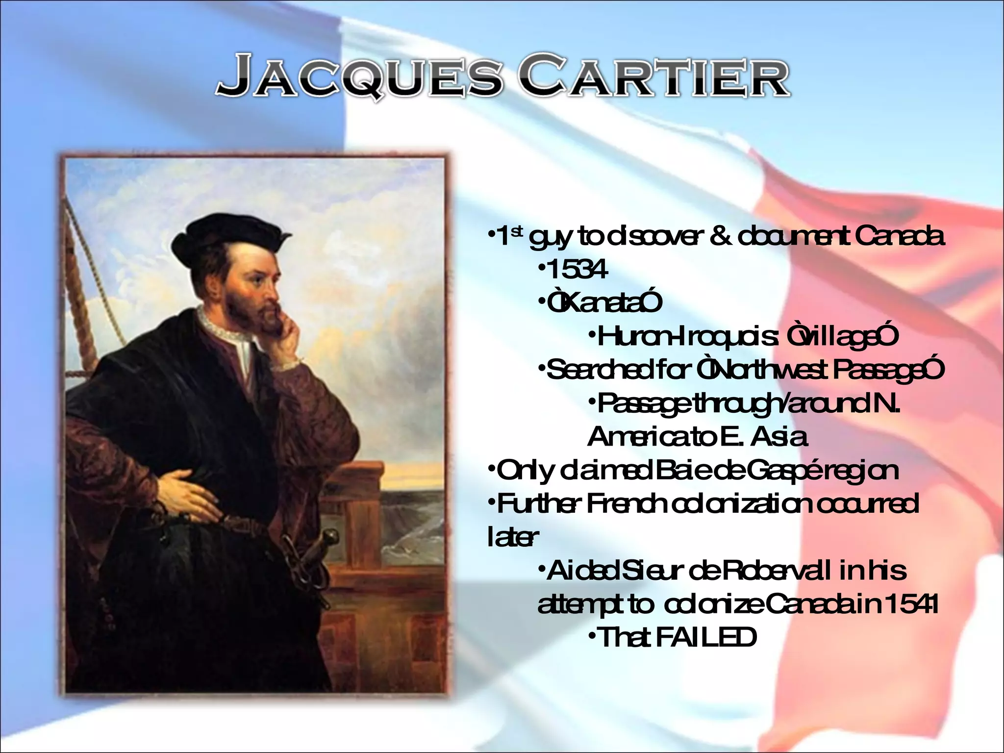 French Colonization of N. America | PPT