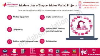 Stepper Motor Matlab Projects Research Help | PPTX