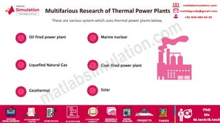 Thermal Power Plant Research Project Topics | PPTX