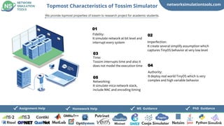 TOSSIM Simulator Research Guidance | PPT