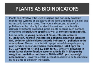 plant indicators | PPTX