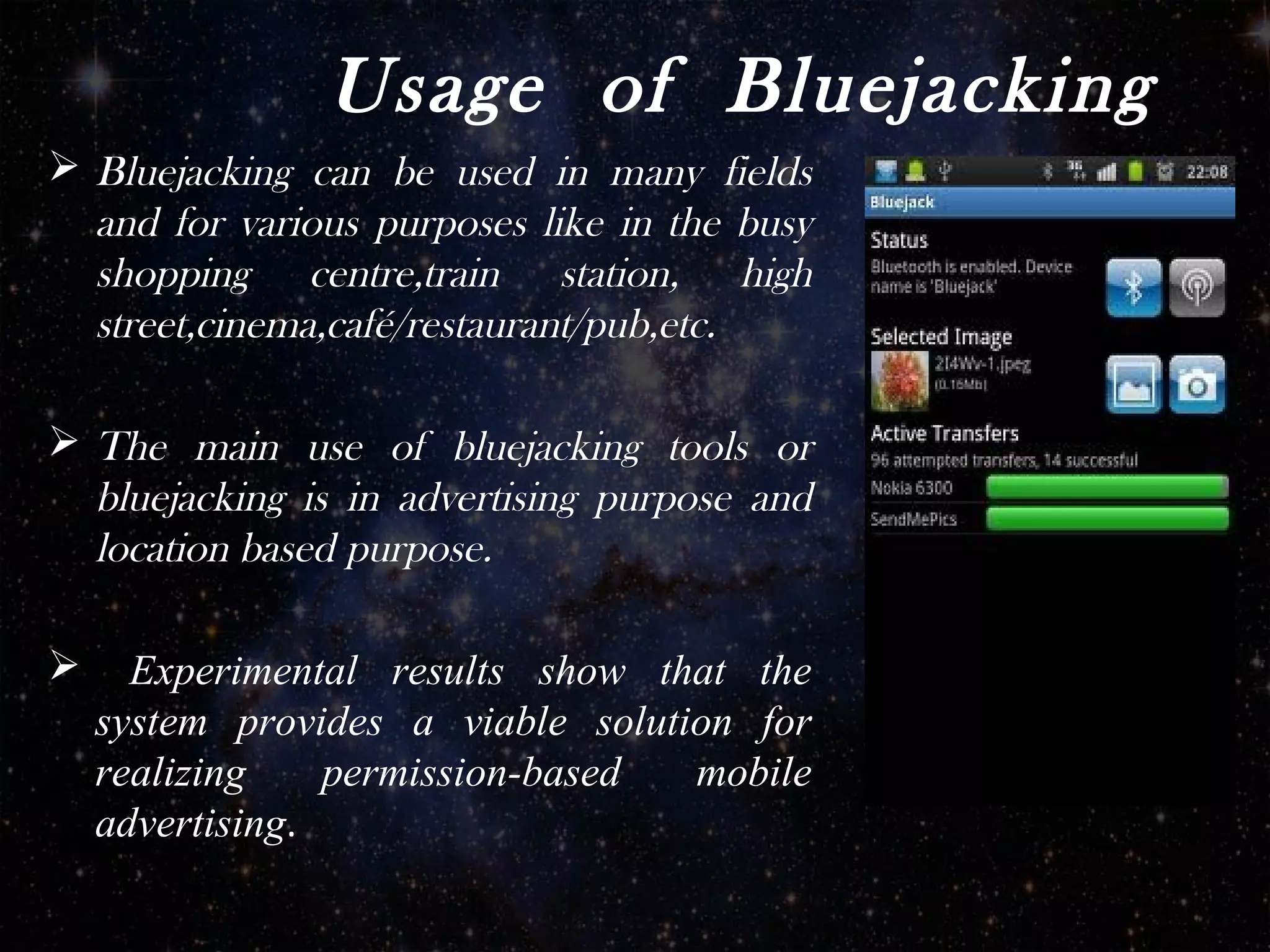 Bluejacking | PPT
