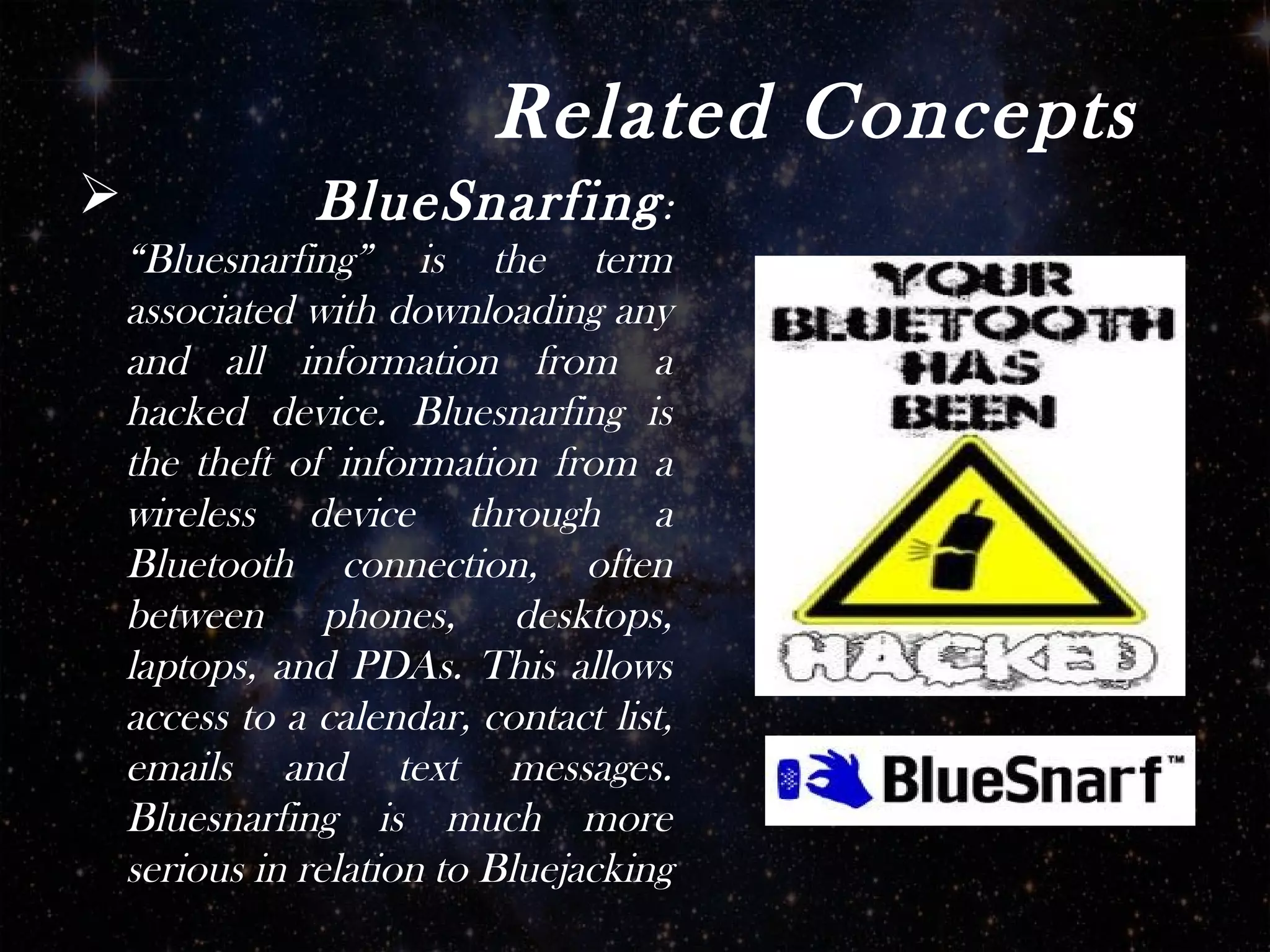Bluejacking | PPT
