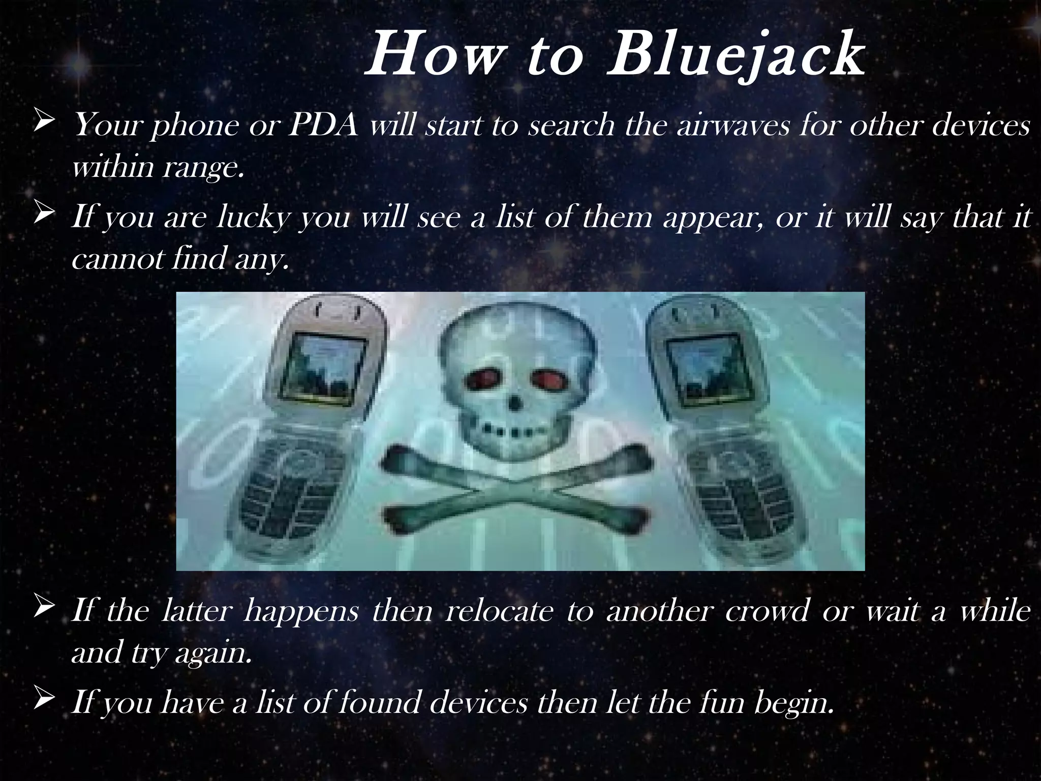 Bluejacking | PPT