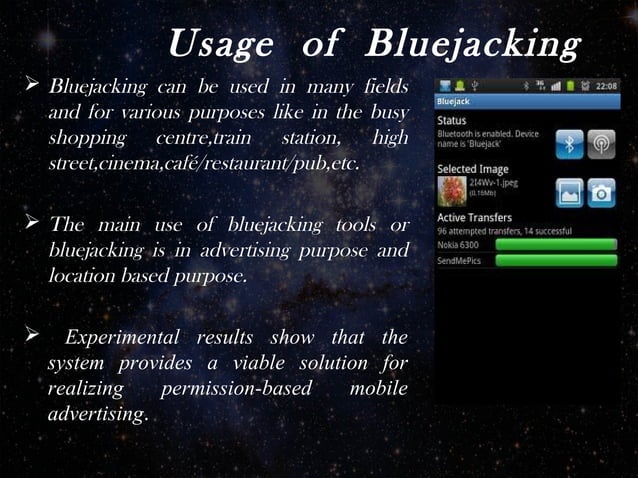 Bluejacking | PPT