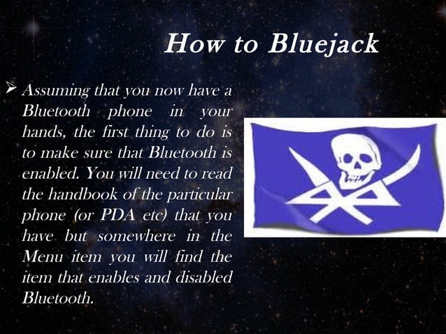 Bluejacking | PPT