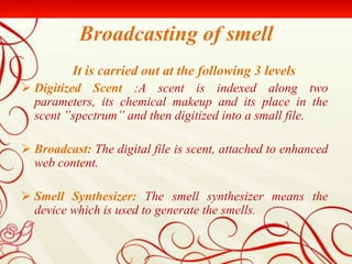 Digital Scent Technology | PPTX