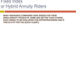 Annuity Basics | PPT