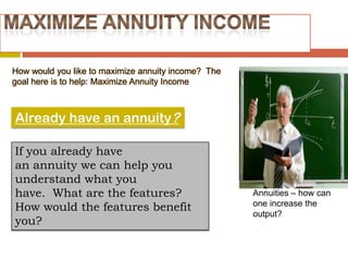 Annuity Basics | PPT