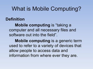 Mobile Cloud Computing | PPTX