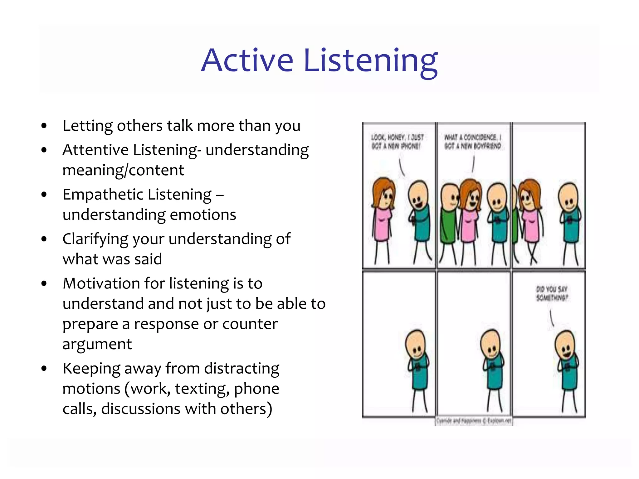 Communication and Listening Skills | PPSX