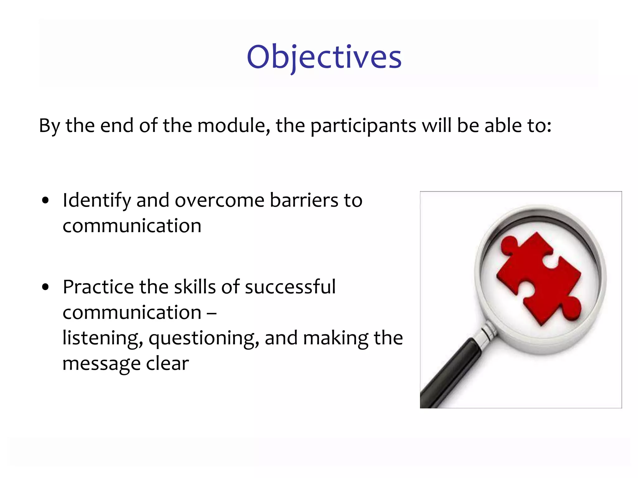 Communication and Listening Skills | PPSX
