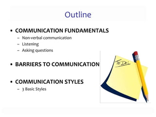 Communication and Listening Skills | PPSX
