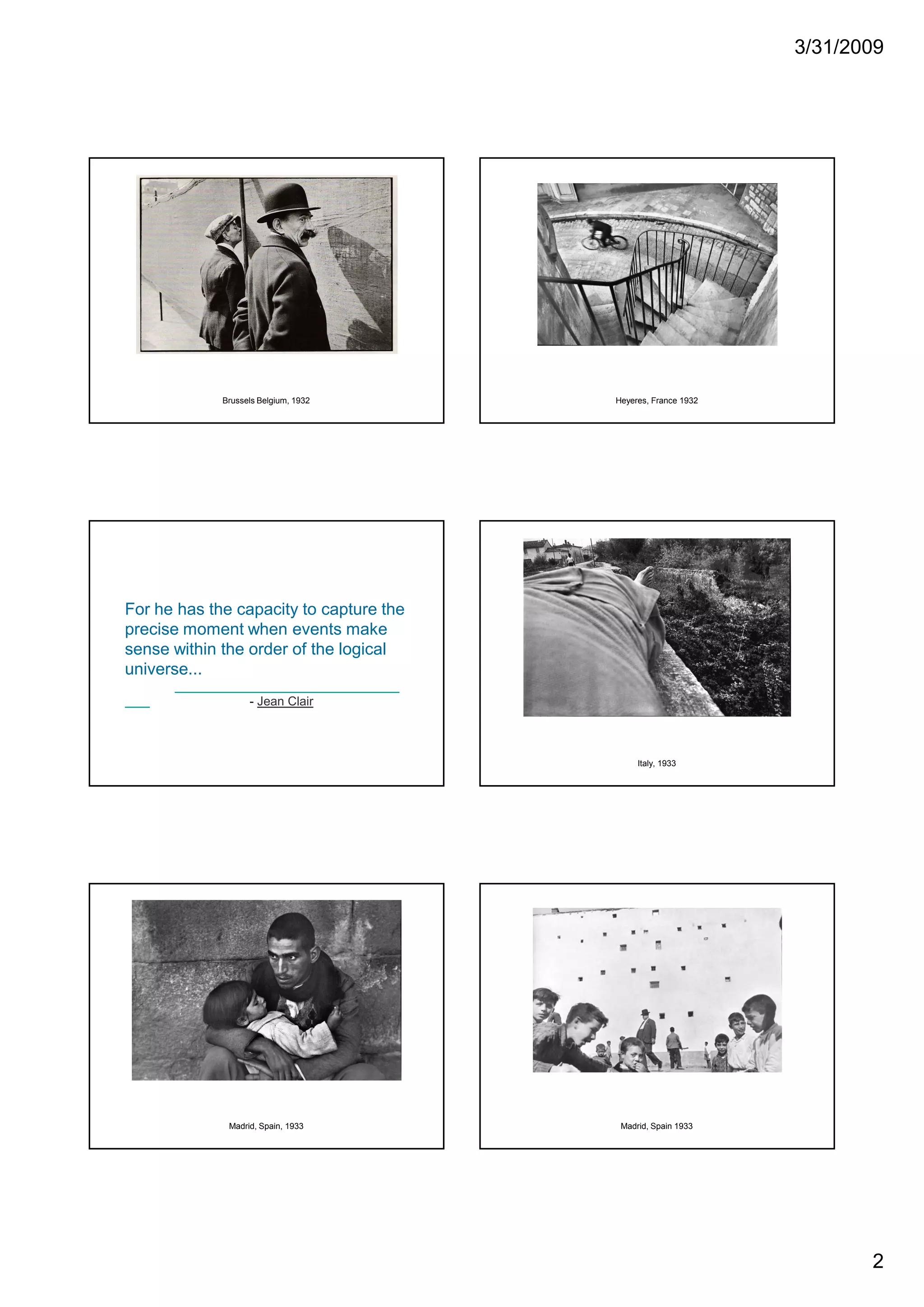 Henri Cartier-Bresson | PDF
