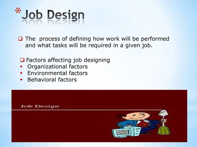 Job Analysis, Job Design & Job Evaluation | PPTX