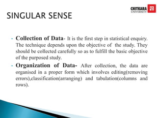 Introduction to statistics | PPTX