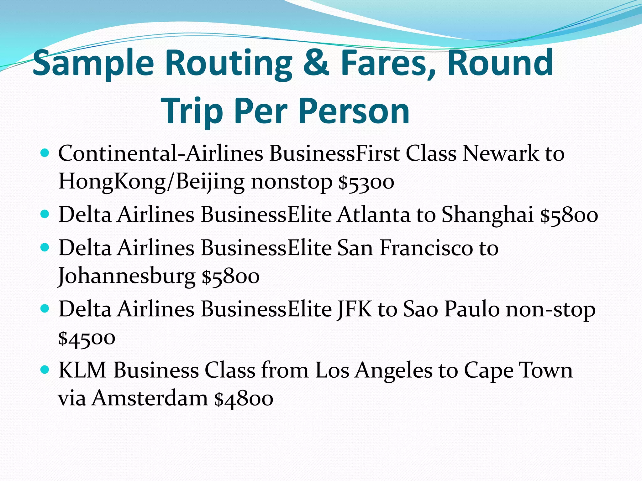 Cathay Pacific first class | PPTX