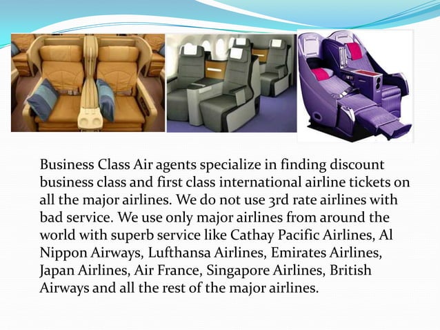 Cathay Pacific first class | PPTX