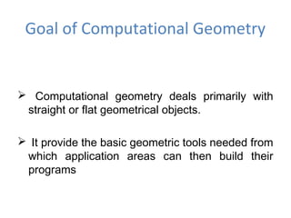Discrete Computaional Geometry | PPT
