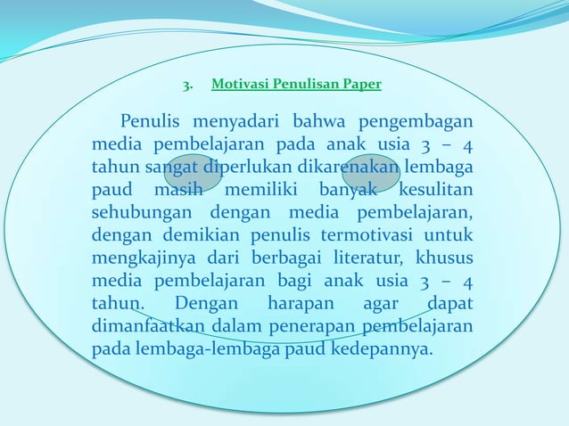 Ppt. media pembelajarn aud | PPTX