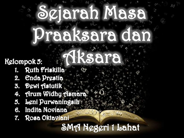 Sejarah Masa Pra aksara dan Masa Aksara | PPTX
