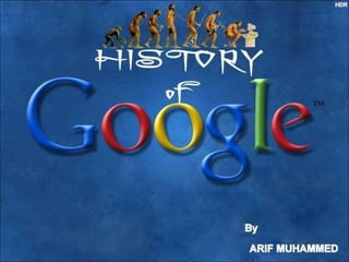History Of Google | PPT