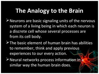 artificial neural network | PPT