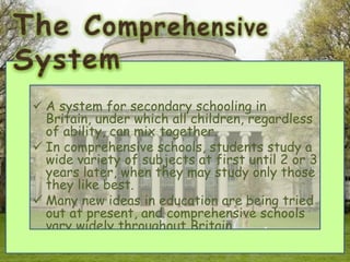 Education System in UK | PPTX