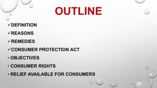 Consumerism | PPTX | Consumer Issues | Business